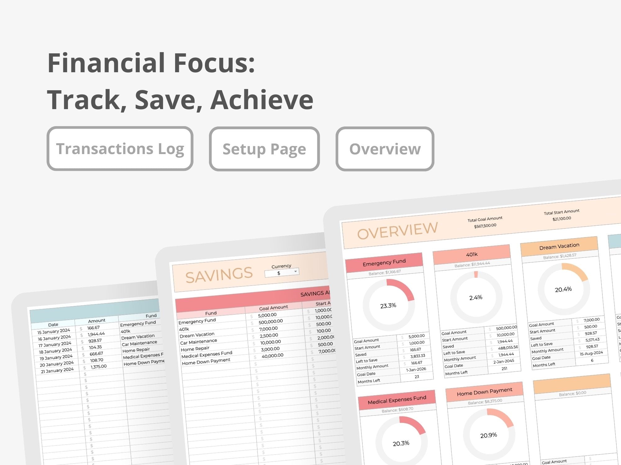 Financial Goal Tracker – youplanners