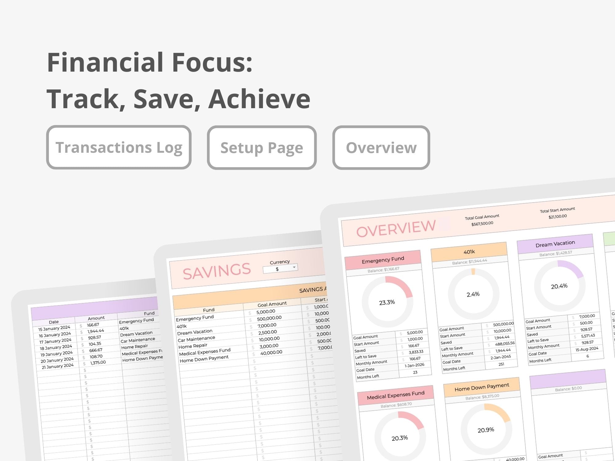 Financial Goal Tracker – youplanners