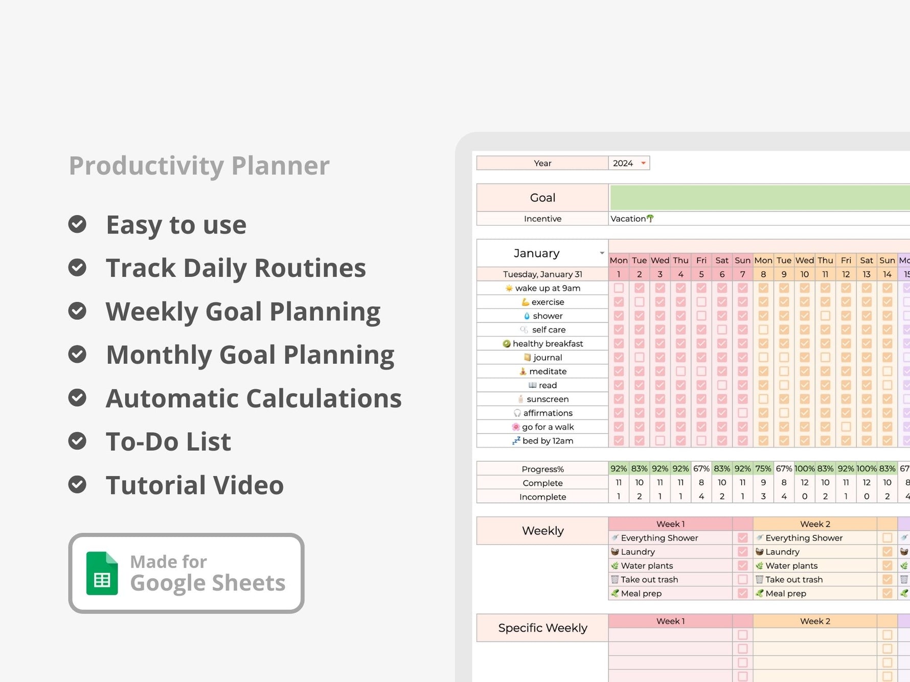 Productivity Planner – youplanners