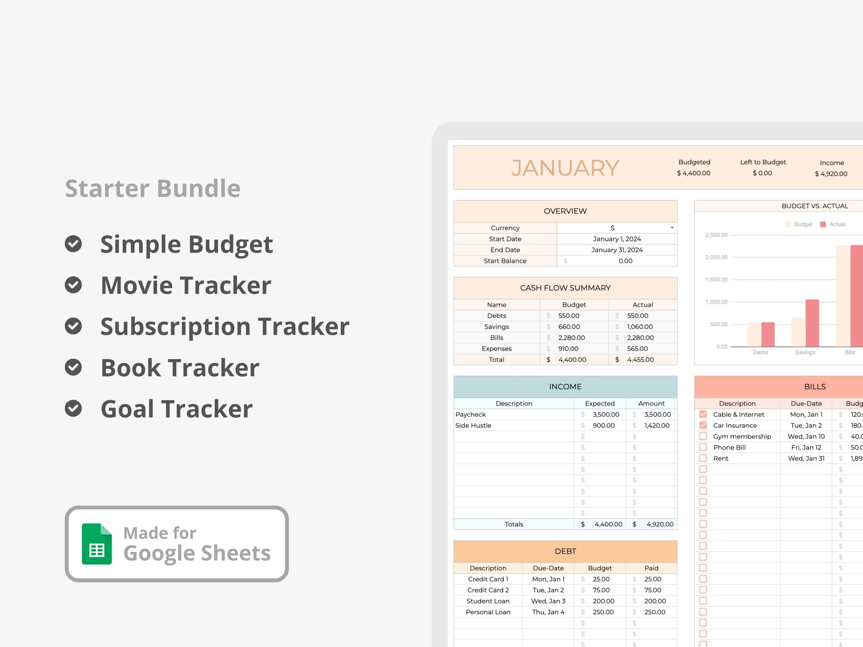 Free Starter Bundle – youplanners