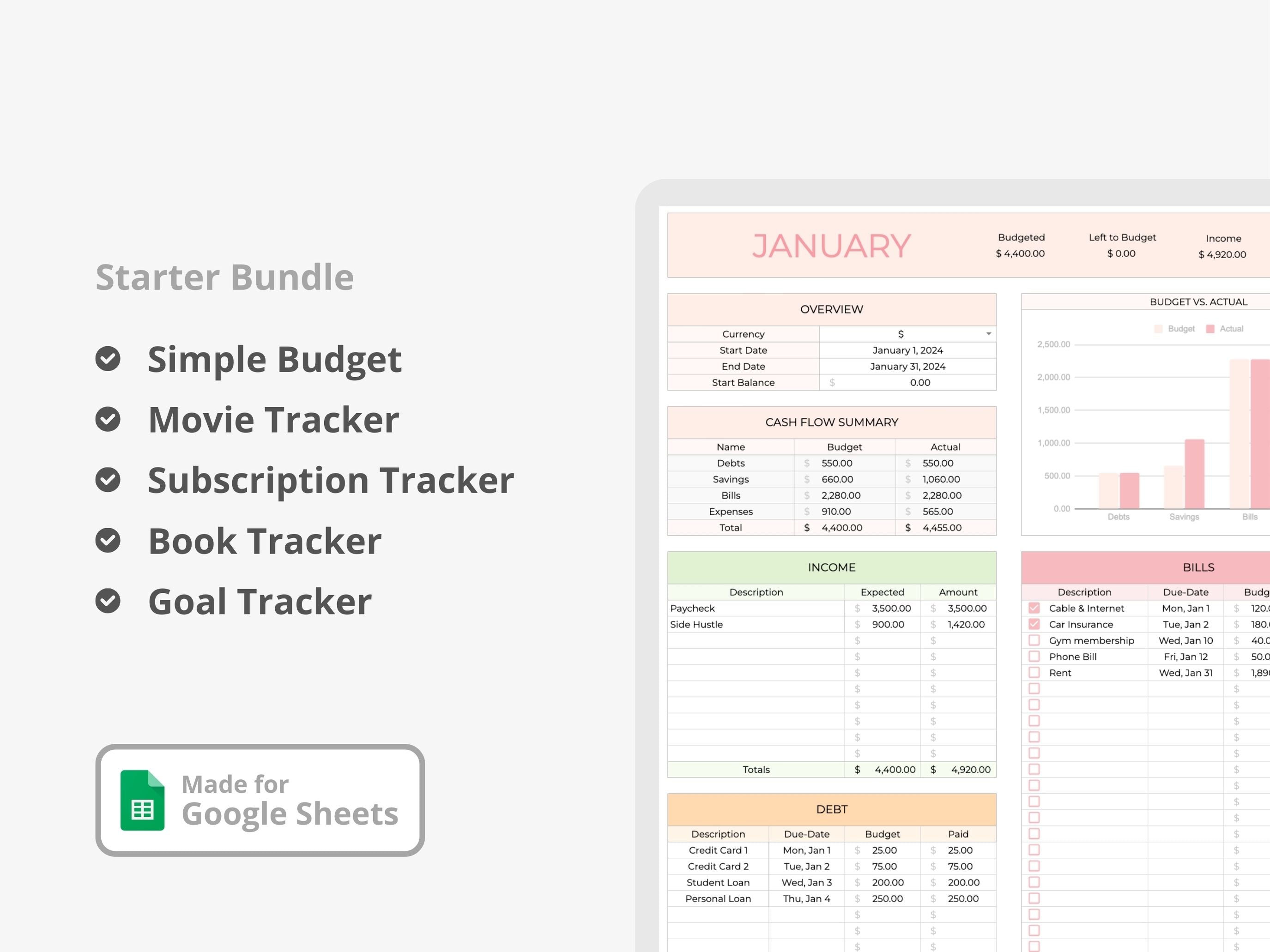Free Starter Bundle – youplanners
